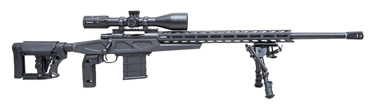 Howa HCRACF308BLKMDT M1500 APC CHASSIS PKG 308 WIN 24" Carbon Fibre Bolt Action Rifle